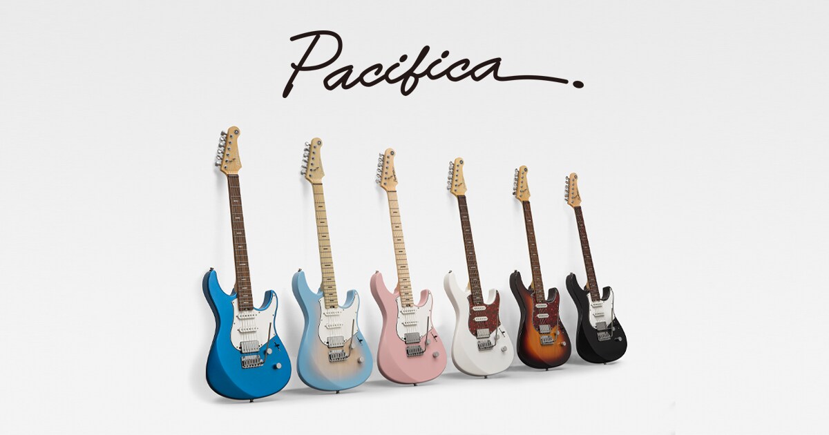 Pacifica - Lineup - Electric Guitars - Products - Guitars, Basses & Amps - Musical Instruments ...