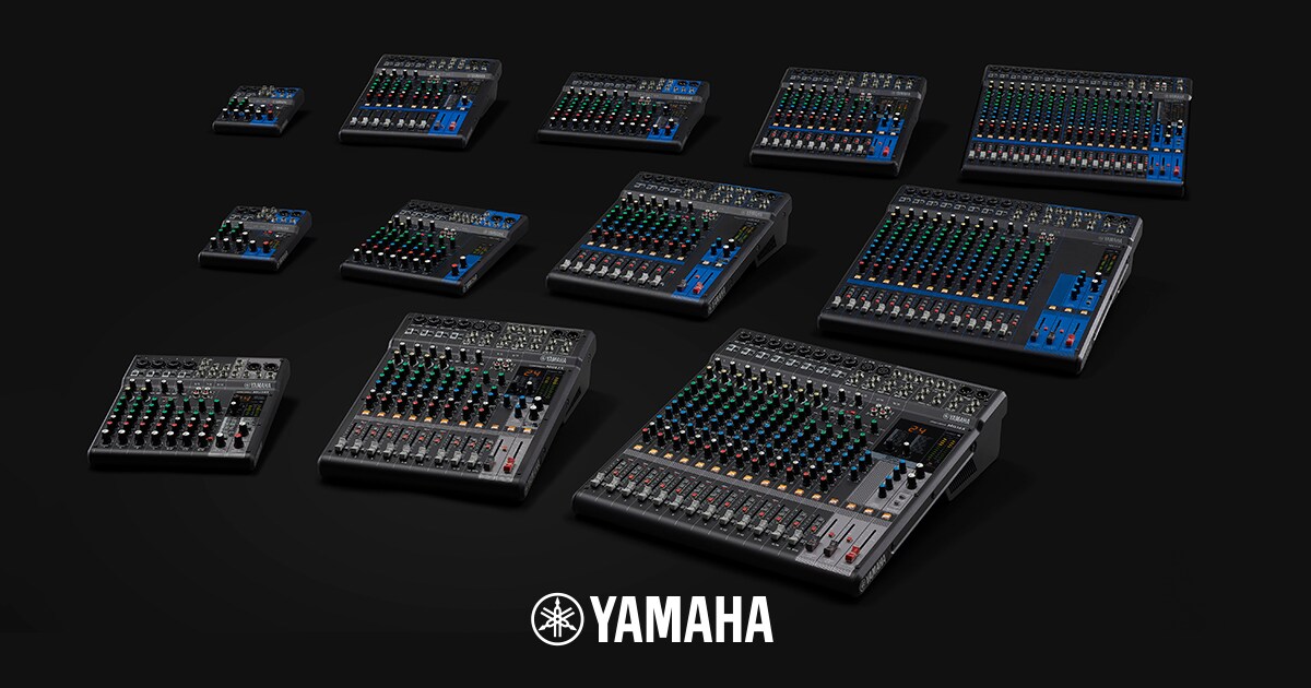 Mixers - Products - Portable PA - Audio - Yamaha - Philippines