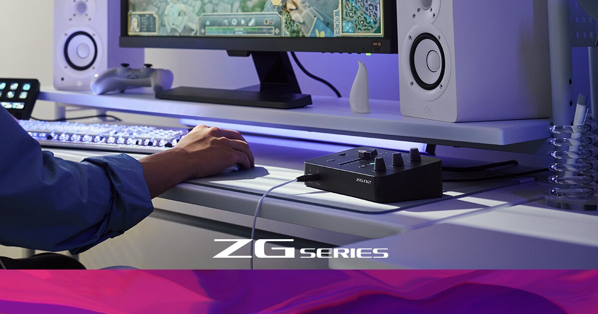 ZG Series - Overview - Mixers - Products - Streaming & Gaming - Audio - Yamaha - Philippines